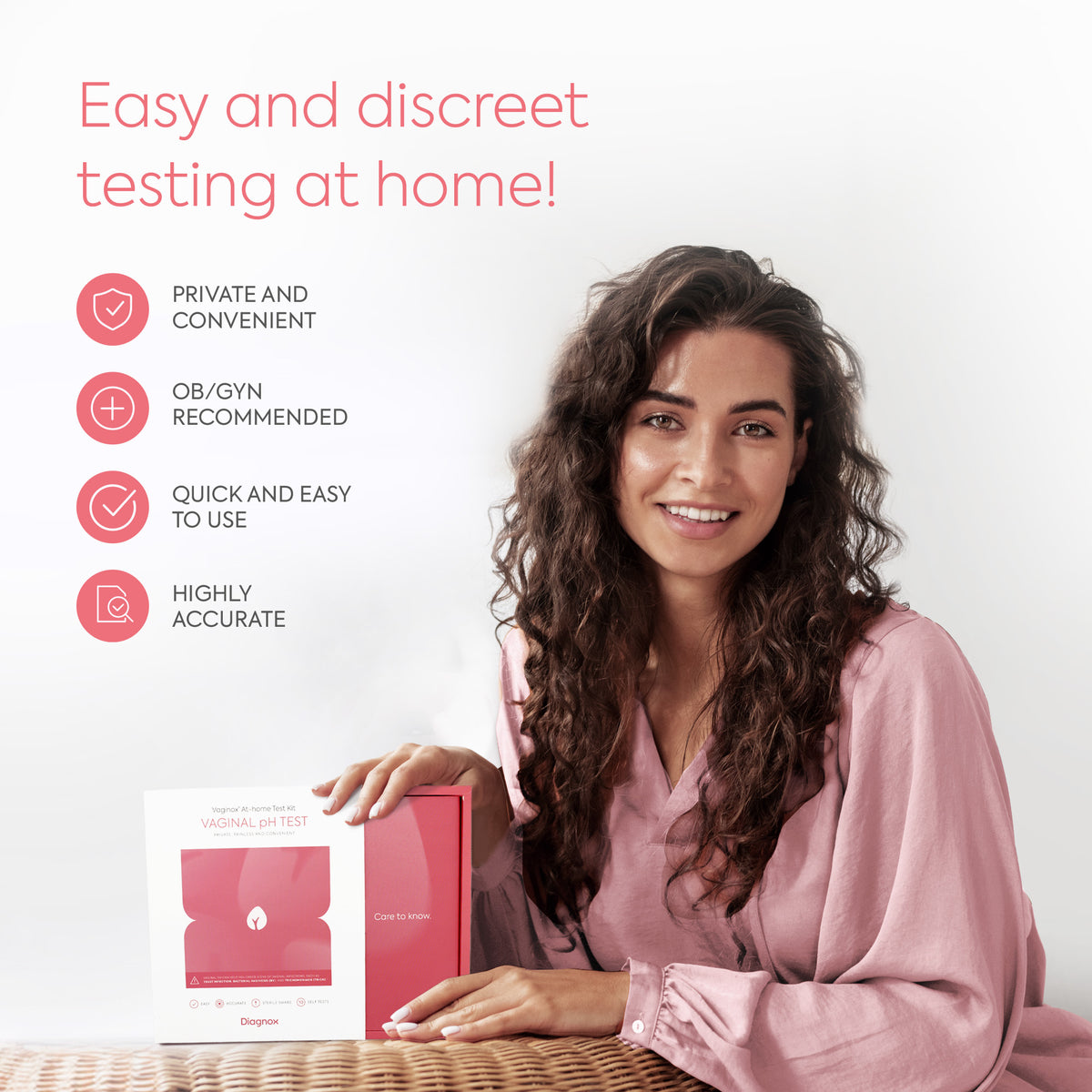 Diagnox Vaginal pH Test Kit: Test for Yeast Infections, BV, and Trich ...