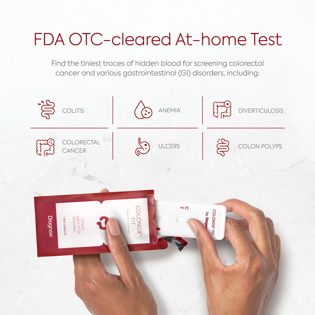 Colonox FIT: At-Home Stool Test Kit for Colon Screening – Diagnox Health