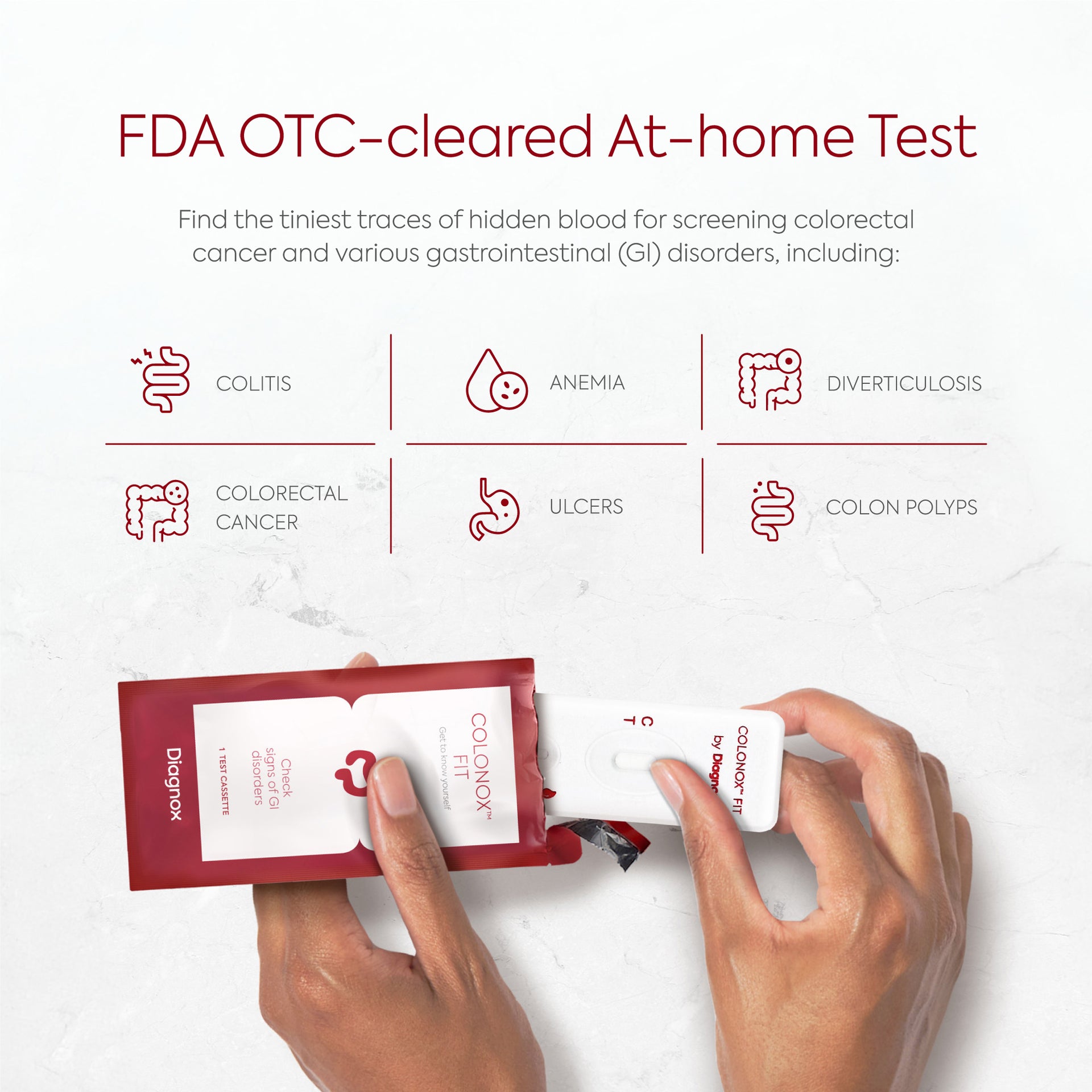 Colonox FIT: At-Home Stool Test Kit for Colon Screening – Diagnox Health