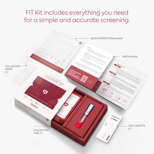 Colonox FIT: At-Home Stool Test Kit for Colon Screening – Diagnox Health