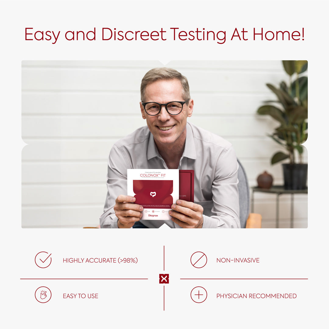Colonox FIT: At-Home Stool Test Kit for Colon Screening – Diagnox Health
