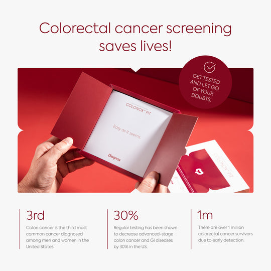 Colonox FIT: At-Home Stool Test Kit for Colon Screening – Diagnox Health