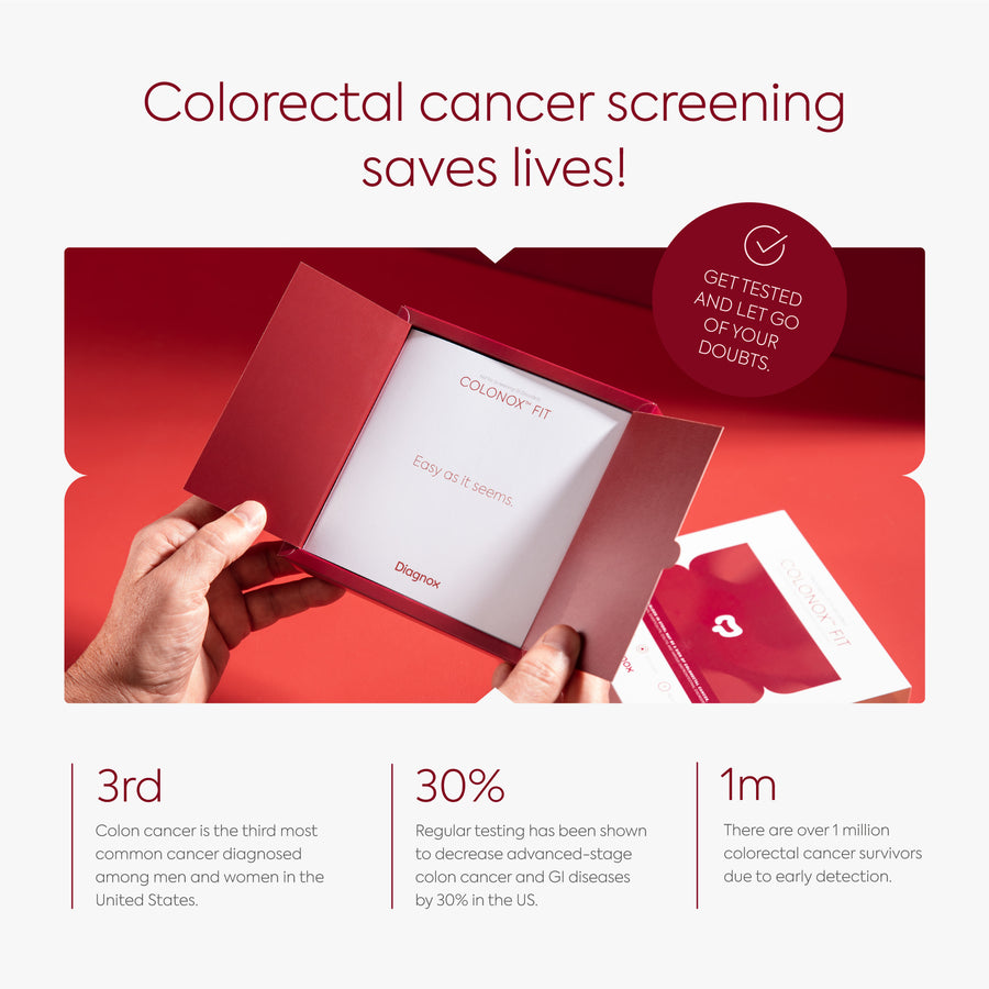 Colonox FIT: At-Home Stool Test Kit for Colon Screening – Diagnox Health