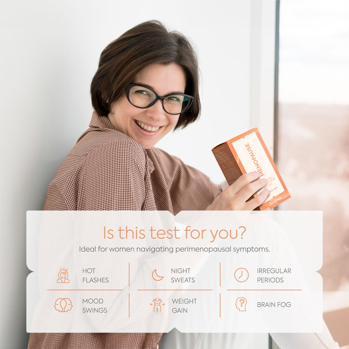 Diagnox Menopause Stage Indicator - At-Home FSH Menopause Test Kit ...