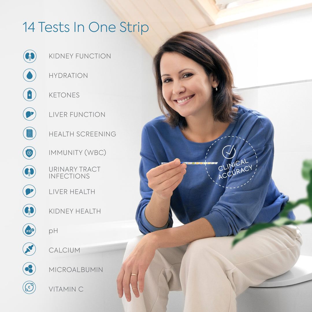 URS 14-in-1 Urinalysis Test Strips - 100 Count – Diagnox Health