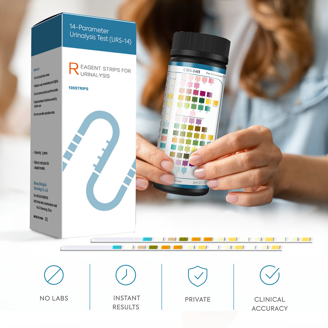 URS 14-in-1 Urinalysis Test Strips - 100 Count – Diagnox Health